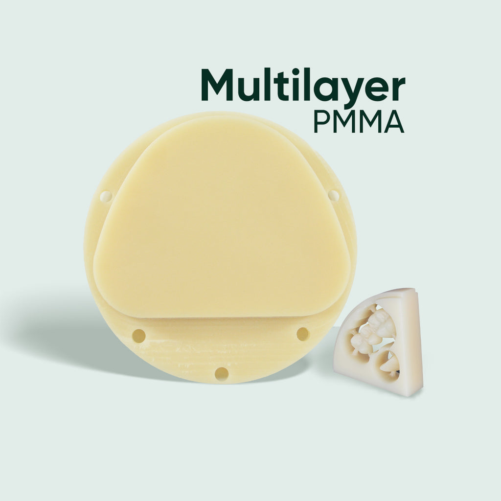PMMA Multilayer Block AG System 71mm (13/16/20mm) – Beautyzir dental