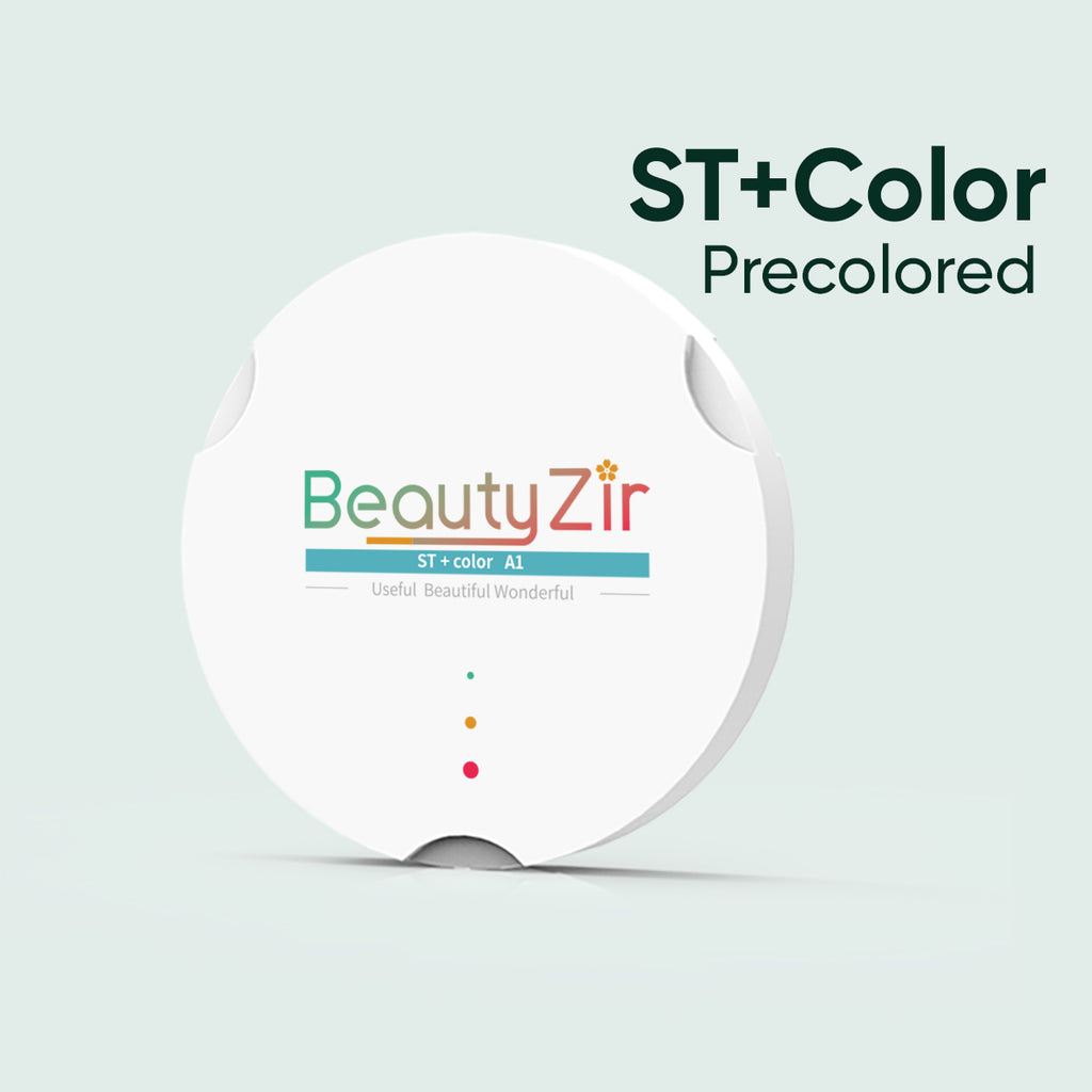 ST+Color Precolored Zirconia Block Zirkonzahn System 95mm – Beautyzir ...