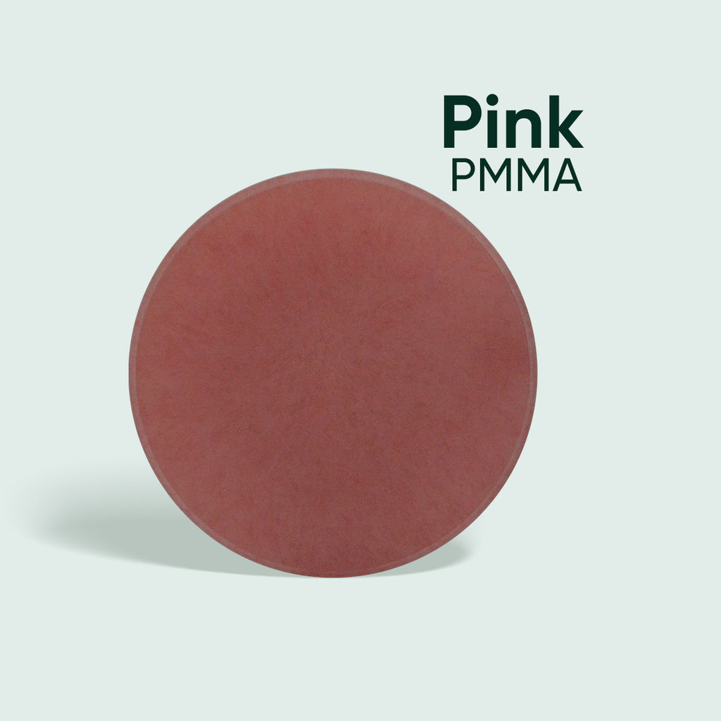 PMMA Pink Block 98mm 95mm ( 12mm-30mm) – Beautyzir dental
